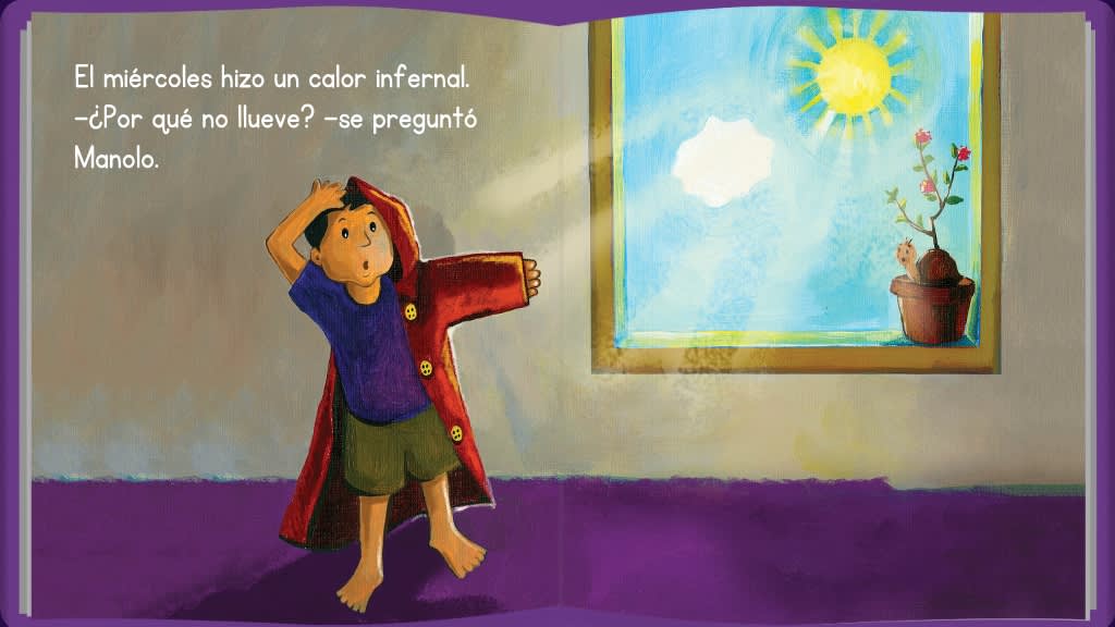 El impermeable rojo | Árbol ABC